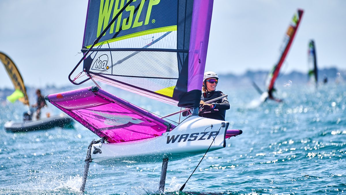 WASZP Segeljolle für den Foiling Einstieg